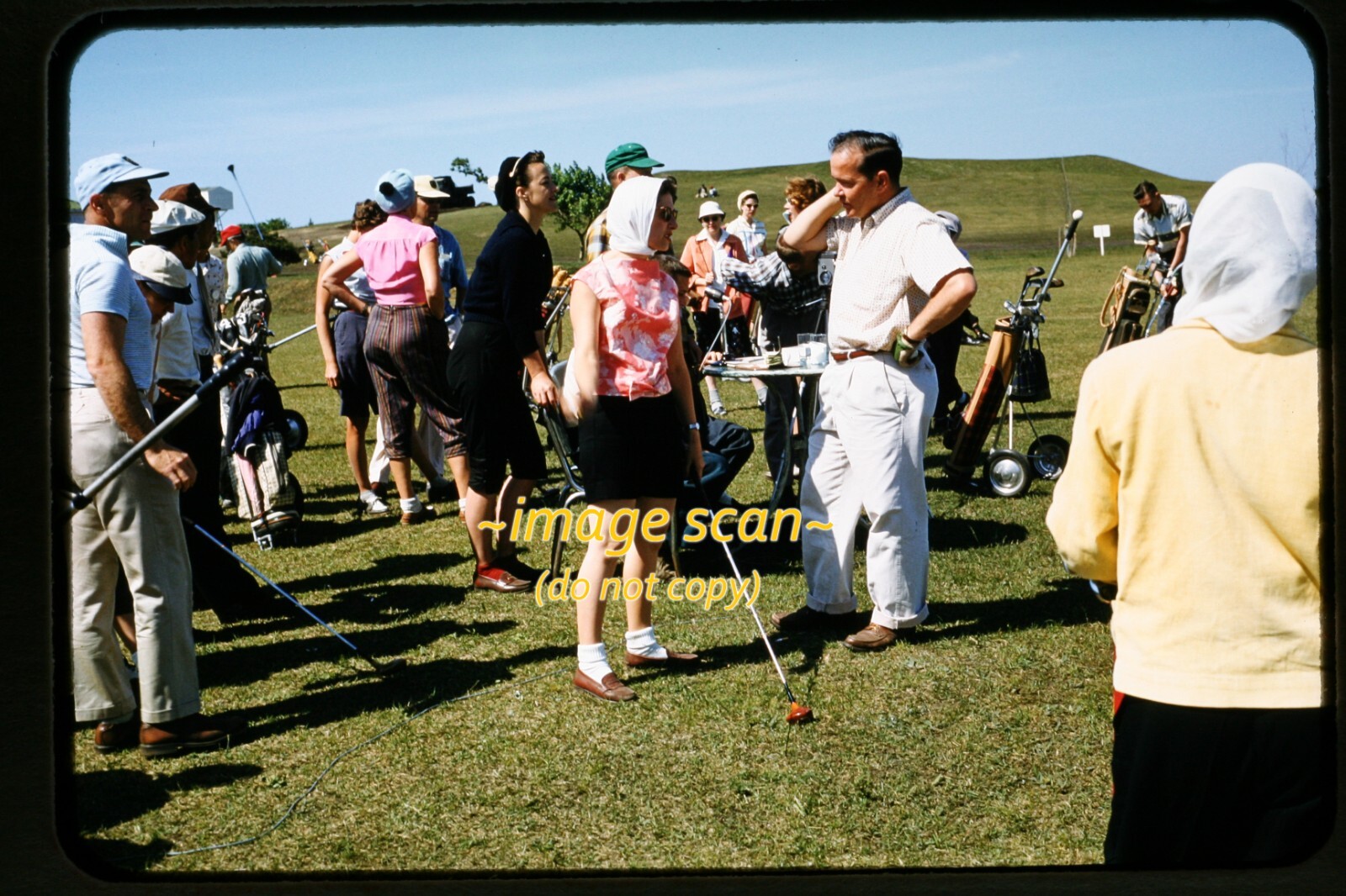 Golf Course near Misawa, Japan in mid 1950s, Kodachrome Slide p6b | eBay