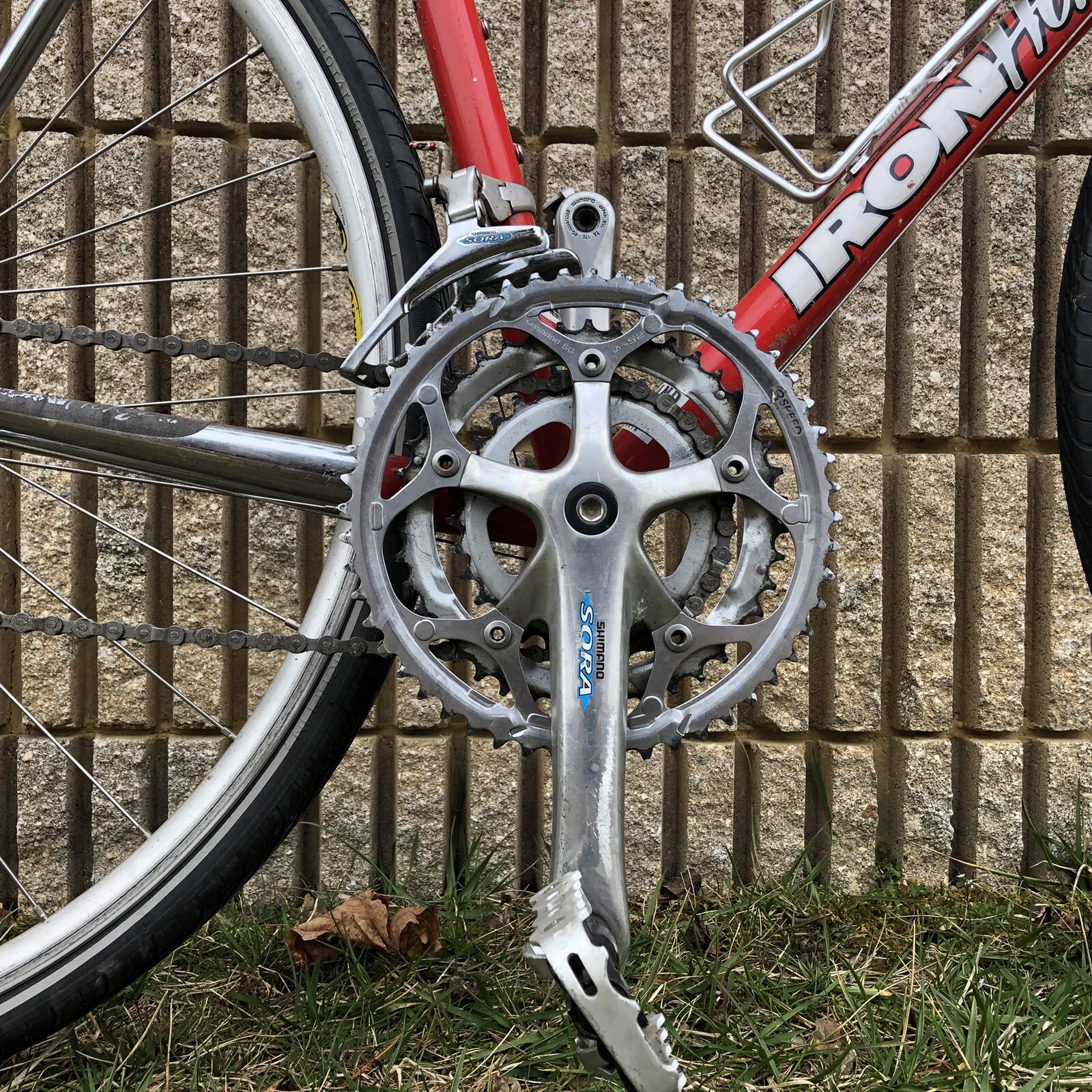 Vintage Iron Horse Triumph USA Road Bike Red 50 CM Steel Reynolds 520 ...