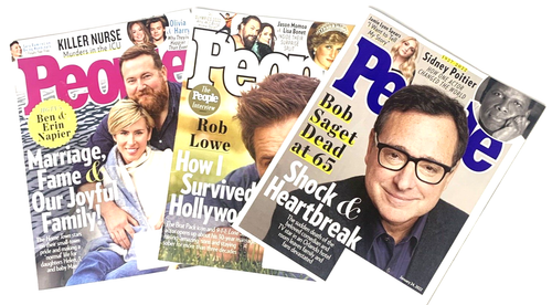 People Magazine 2022 Bob Saget - Ben & Eric Napier - Rob Lowe Cover ...