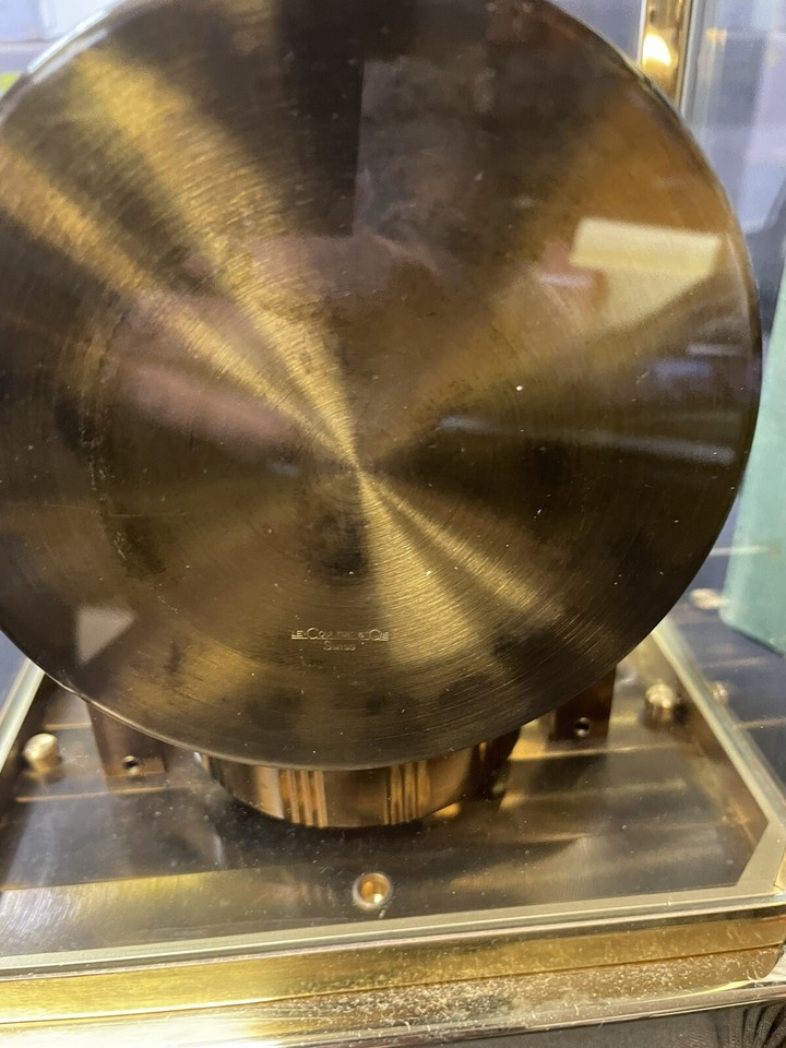 Vtg LeCoultre ATMOS 526-5 Swiss Perpetual Motion CLOCK BRAND NEW IN BOX ...