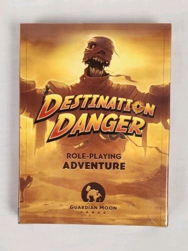 Destination Danger RPG From Guardian Moon Games Kickstarter Rare-Hard ...