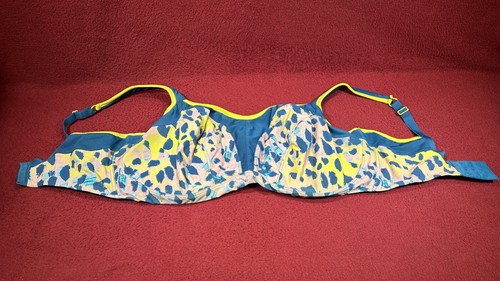 SCULPTRESSE BY PANACHE 38JJ UK / 38N US MULTICOLOR SPORTS BRA -- 9441 ...