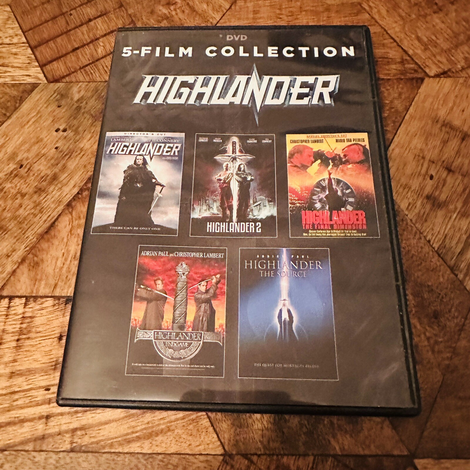 Highlander 5 Film Collection (DVD, 2006) 2 Disc Set Very Good Complete ...