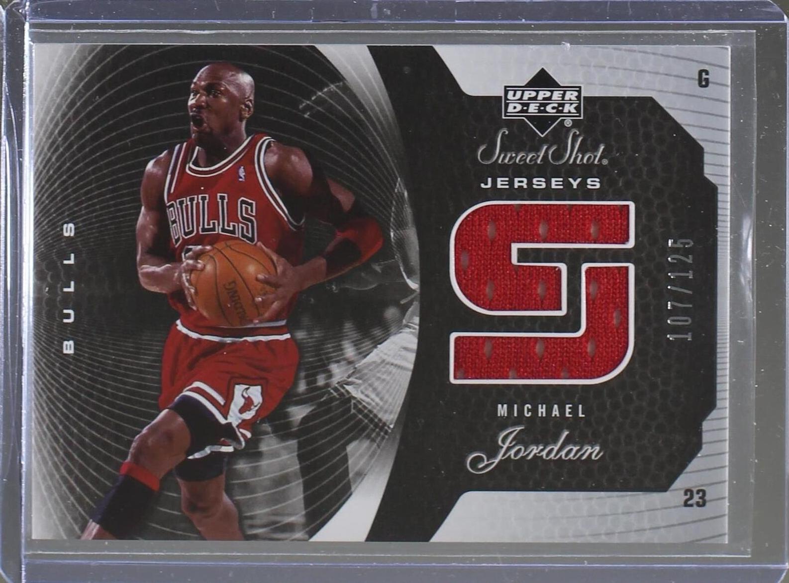 2005-06 Upper Deck Sweet Shot - Jerseys Michael Jordan #SSJ-MJ /125 ...