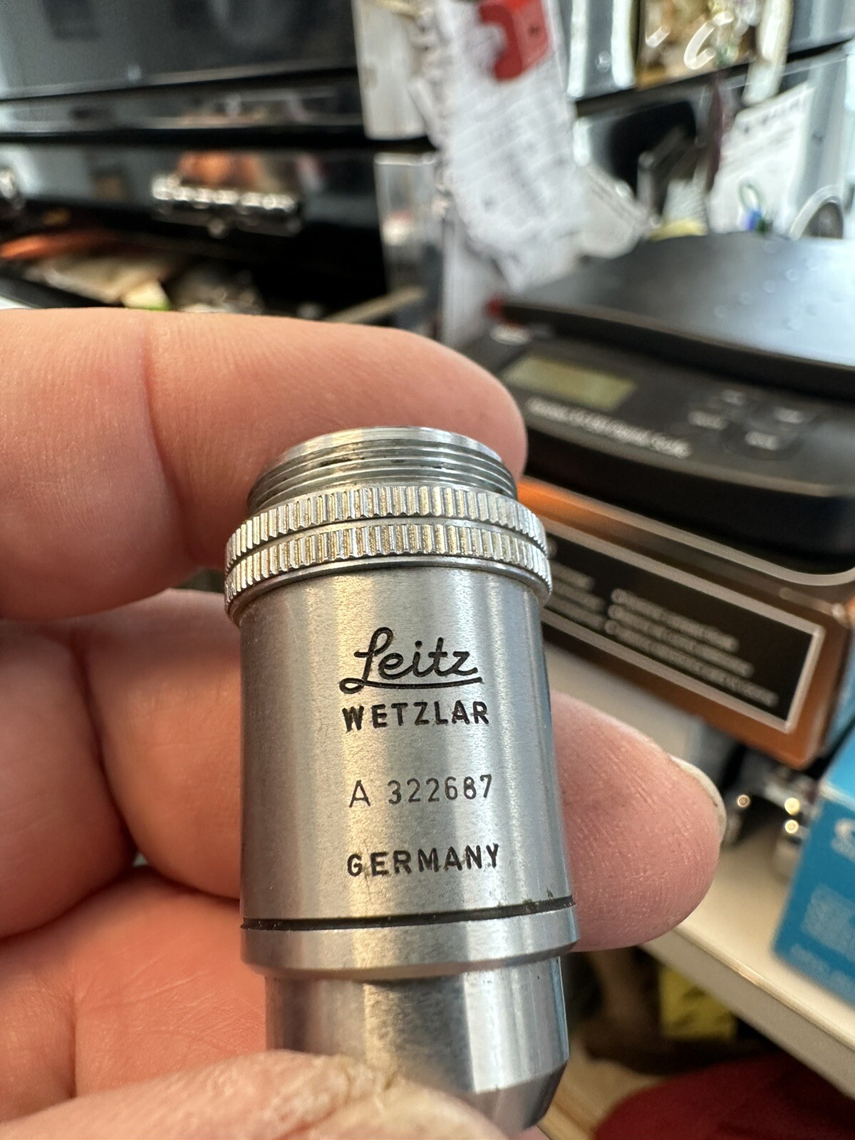 Leitz Wetzlar Microscope Objective (Oel 100/1.30, 170/0.17) A 1.30 | eBay