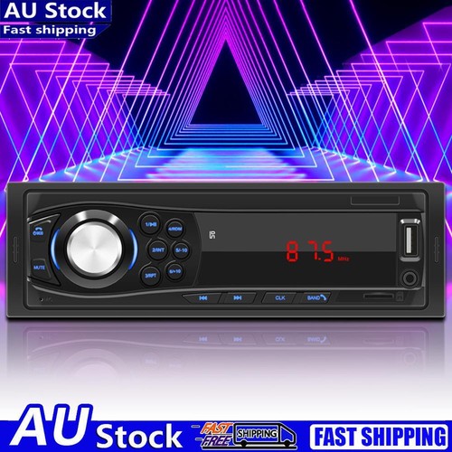 12V Car Audio Remote Control Bluetooth-compatible Stereo Player FM/USB ...