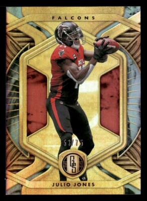 2021 Panini Gold Standard Julio Jones #6 PLATINUM /75 Atlanta Falcons ...