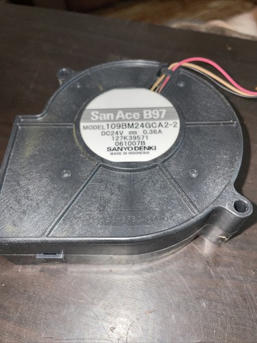 San Ace B97 109BM24GCA2-2 24V 0.36A 9733 Turbo Blower Fan Xerox 7775 ...
