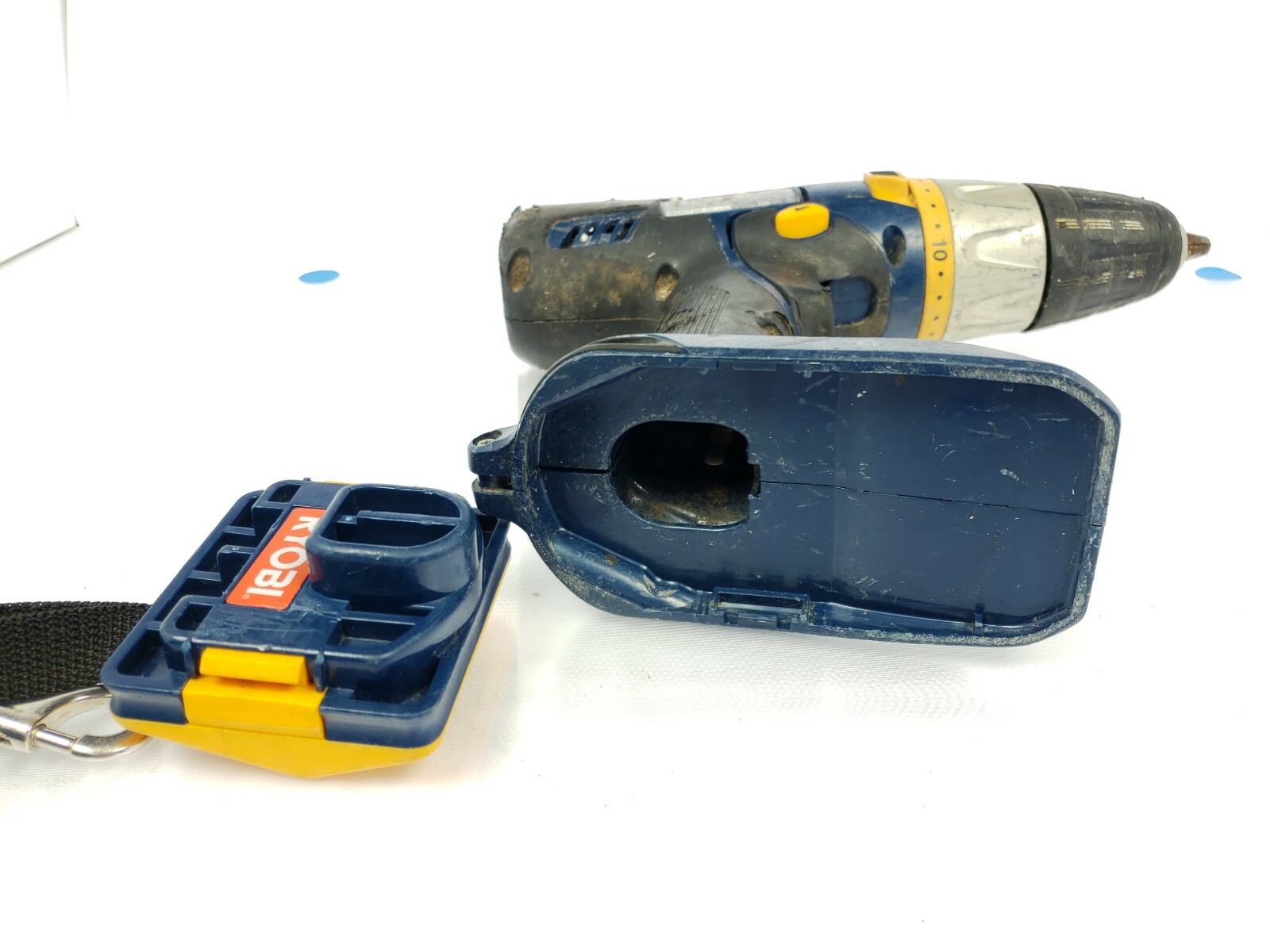 Ryobi P201 1/2" 13mm Cordless Drill 18V Bare Tool Only BUTTON IS BROKEN ...