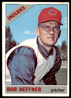1966 Topps Baseball Card Bob Heffner B Cleveland Indians #432 | eBay