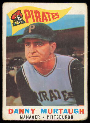 1960 Topps #223 Danny Murtaugh Pittsburgh Pirates | eBay
