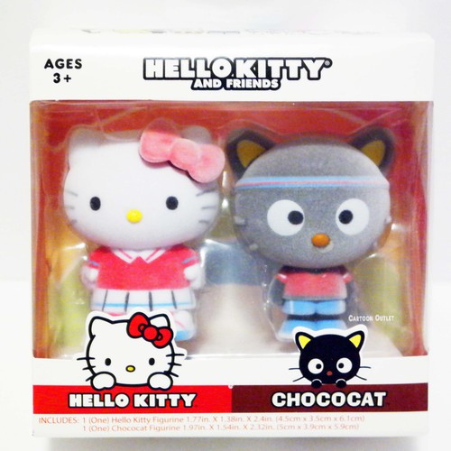 Sanrio Hello Kitty & Friends Flocked Figure Chococat Figurine 2.5 ...