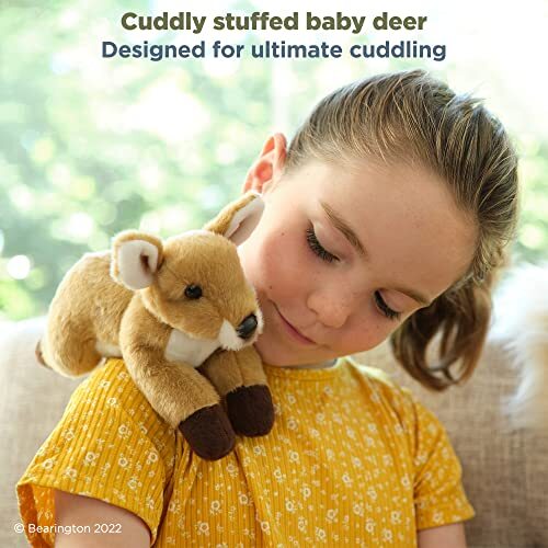 Bearington Lil' Ember Small Plush Stuffed Animal Fawn, Deer 9 9" Lil ...