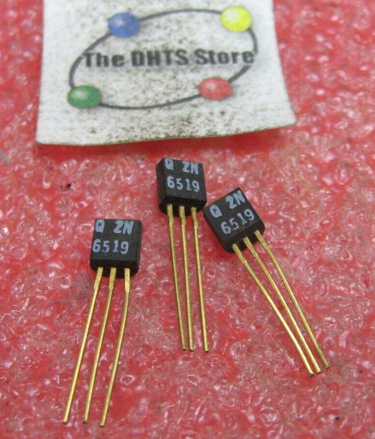 2N6519 PNP Silicon Si Transistor TO-92 - NOS Qty 3 | eBay