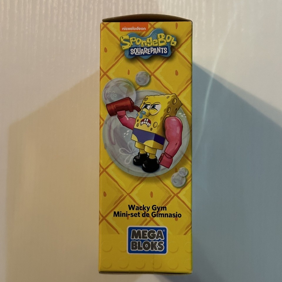2015 Mega Bloks SpongeBob Squarepants Wacky Gym Mini Set - New - Nice ...
