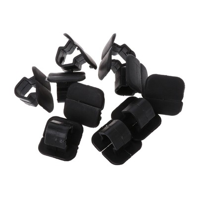 10 Pcs Hood Insulation Plastic Retainer Bonnet Holder Pad Clip ...