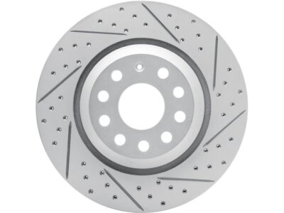 Dynamic Friction 26VJ58F Rear Right Brake Rotor Fits 2017-2020 Audi RS3 ...