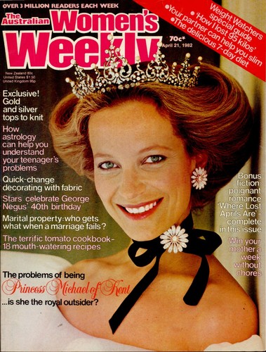 Australian Women's Weekly magazine - April 21, 1982 - Princess Michael ...
