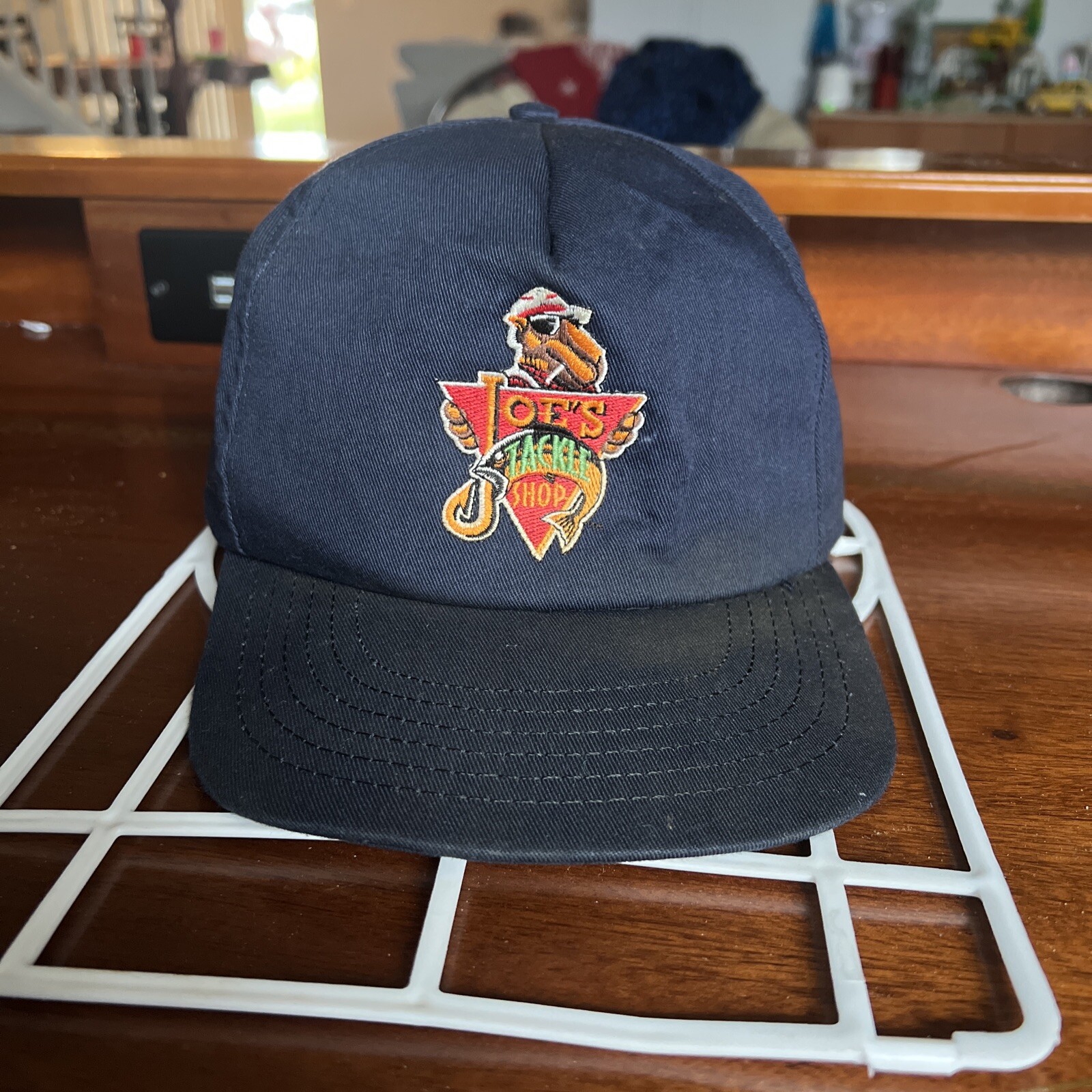Vintage Joe Camel Cigarette Club Smoking Joe's Tackle Shop Snapback Hat ...