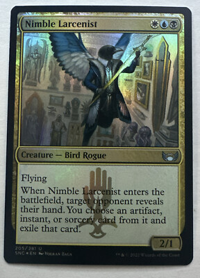 Nimble Larcenist FOIL - Creature - Magic the Gathering | eBay