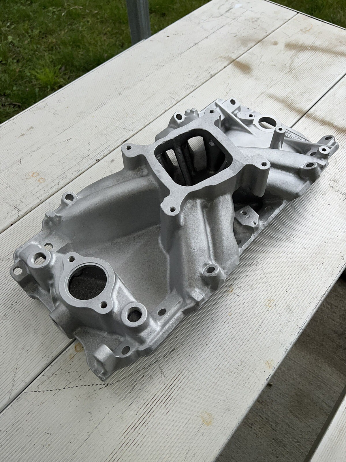 Edelbrock 2745 Torker 2r Big Block Chevy Square Port Intake Manifold ...