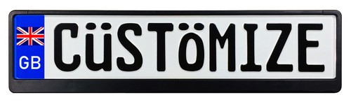 Great Britain Custom License Plate | eBay