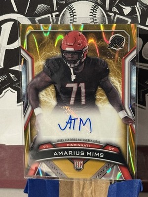 2024 Topps Resurgence Amarius Mims Gold AUTO 31/50 #RRS-AM | eBay