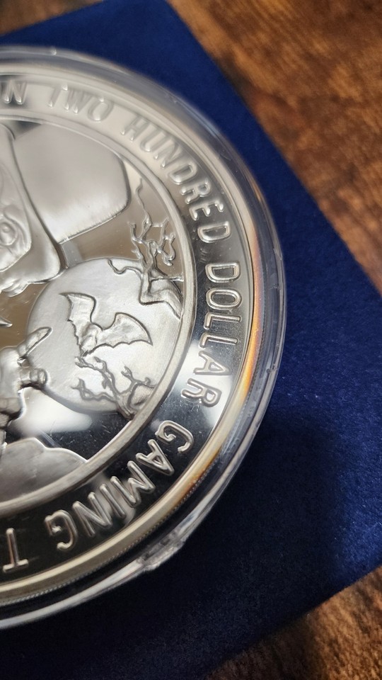 4Qs Halloween 2008 - 1 Pound $200 Silver Strike .999 RARE | eBay