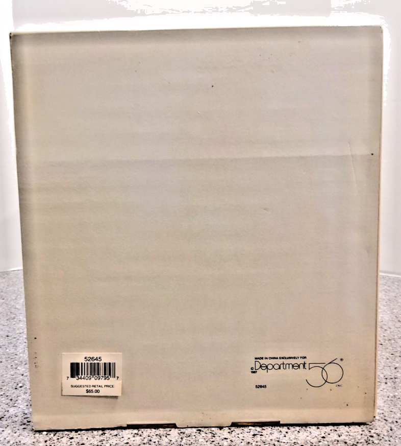 Dept 56 "VILLAGE ANIMATED SLEEDING HILL" 56.52645 Never Opened Box NEW ...