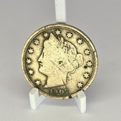 Liberty V Nickel 1890 – 1912 Various Dates Circulated 5C US Coin | eBay