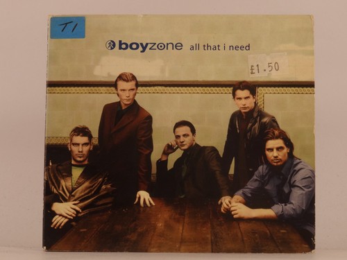 BOYZONE ALL THAT I NEED (G92) 4 Track CD Single including Picture ...