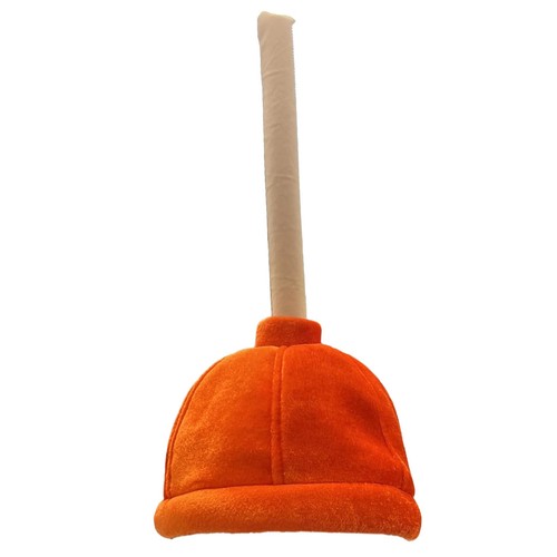 Toilet Plunger Hat | Toilet Plumber Novelty Hat | Plumber Costume Hat ...
