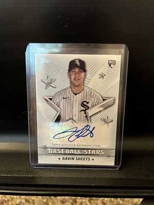 2022 Topps Series 1 - Baseball Stars Autographs #BSA-GS Gavin Sheets ...