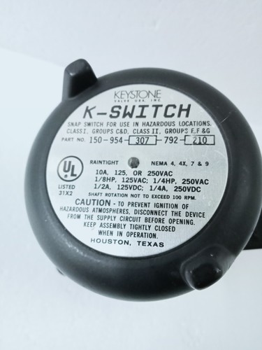 Keystone K-Switch 150-954-307-792-210 Position Indicating Switch | eBay