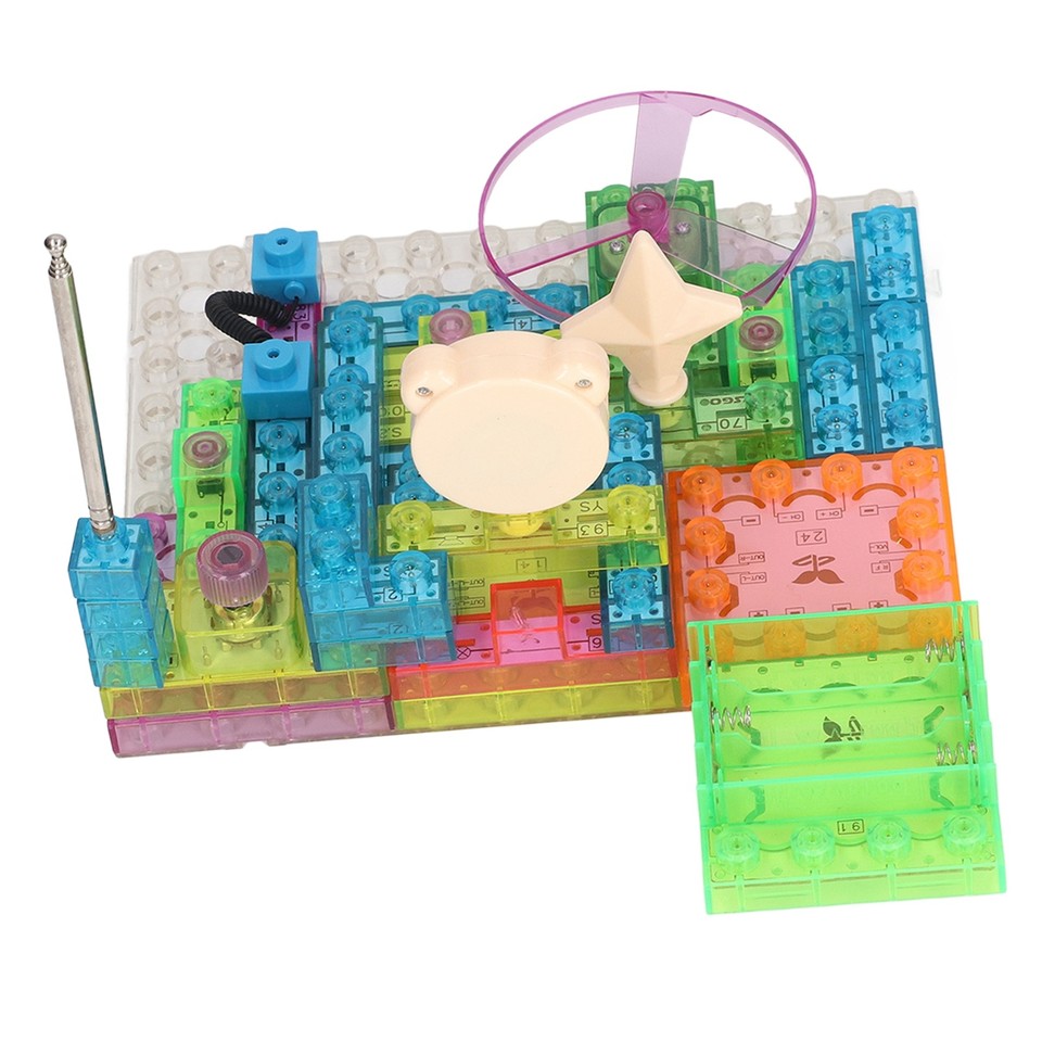 Circuit Building Kit Builder Block Electricity Experiment Toy Set For ...