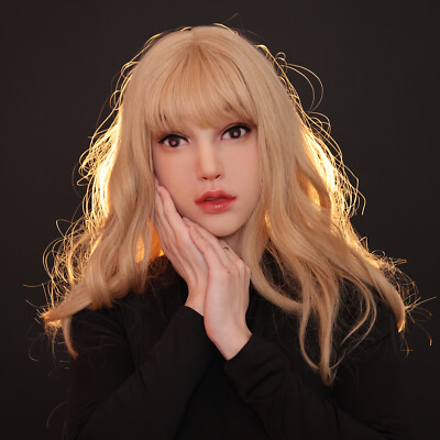 Roanyer Silicone Mask Silicone Realistic Female Mask for Crossdresser ...