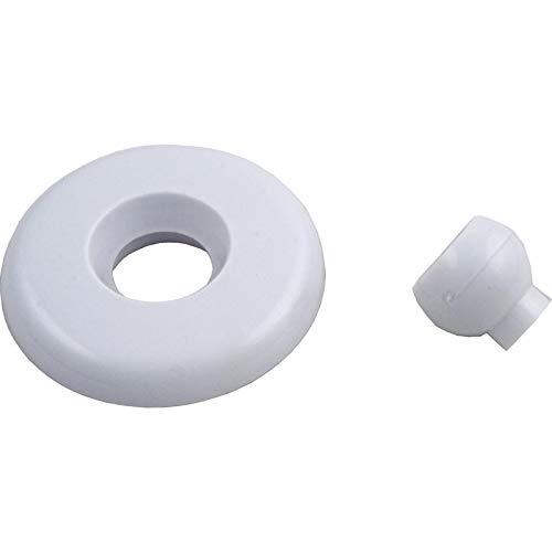 Balboa Water Group 23320-WH Standard Mini Spa Jet White Escutcheon with ...