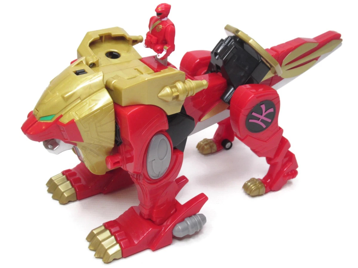 Power Rangers Super Megaforce Megazord Wild Force Red Lion