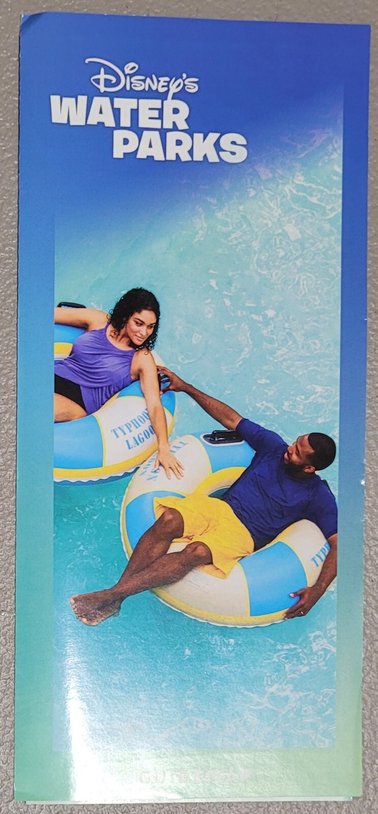 Disneys Water Parks Waterparks Guide Map Disney World Cover 2024 NEW ...