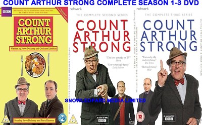 COUNT ARTHUR STRONG COMPLETE SEASON 1-3 DVD Series 1 2 3 UK Rele New ...