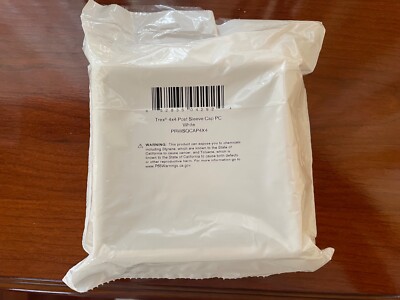 Trex 4X4 Post Sleeve Cap PRWSQCAP4X4 (White) | eBay