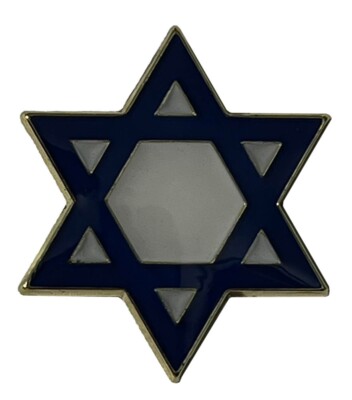 Israel Star Of David Jewish Motorcycle Hat Cap Lapel Pin | eBay