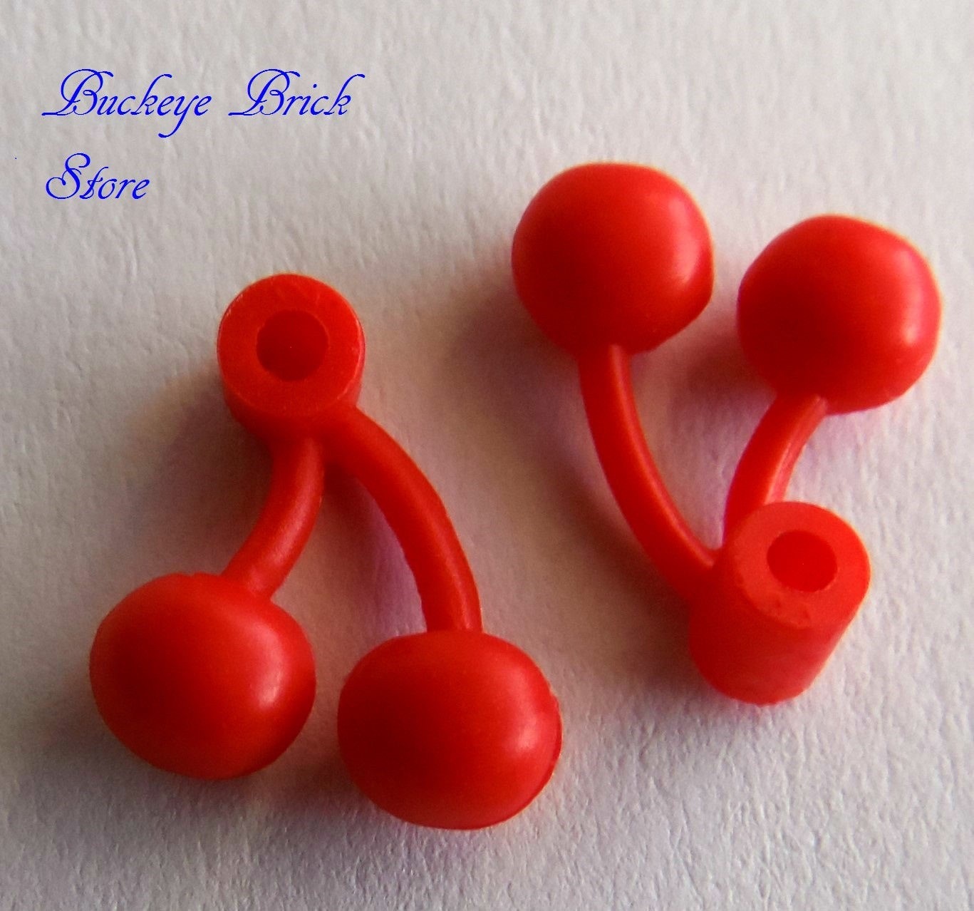 NEW Lego Minifig RED CHERRIES Minifigure Kitchen Food LOT/ 2 Pair | eBay