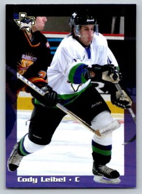 Cody Leibel 2001-02 Fort Worth Brahmas | eBay