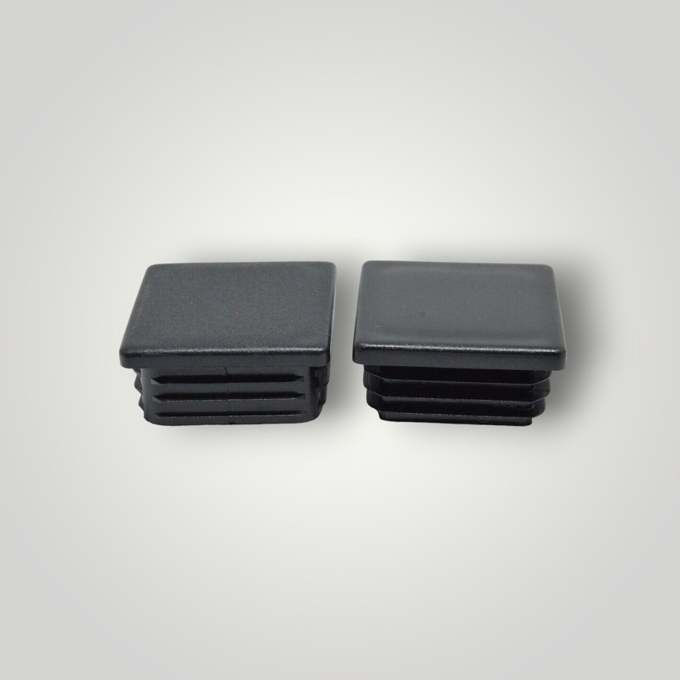 50x50mm Square Plastic End Caps Blanking Plugs Tube/ Box Section ...