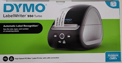 Dymo Labelwriter LW550 Turbo Address Label Printer Machine (Replaces ...