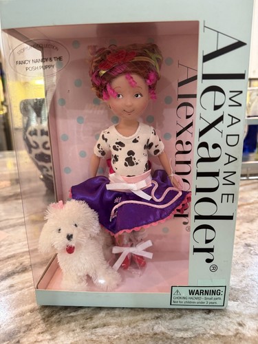 Madame Alexander Fancy Nancy &The Posh Puppy & Playscape NIB | eBay