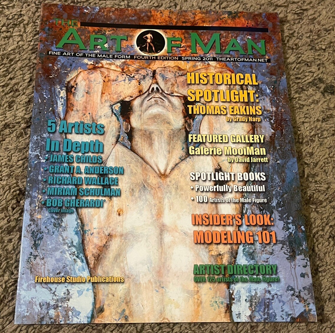 Spring 2011 The ART OF MAN Fine Art Of The Male Form Magazine ...