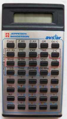 Jeppesen Sanderson Avstar Flight Computer - Electronics - Good | eBay