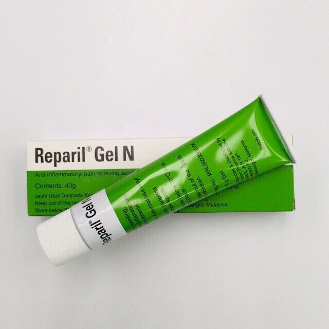 3 X Reparil Gel N 40g Anti-Inflammatory, Pain Relieving & Swelling FREE ...
